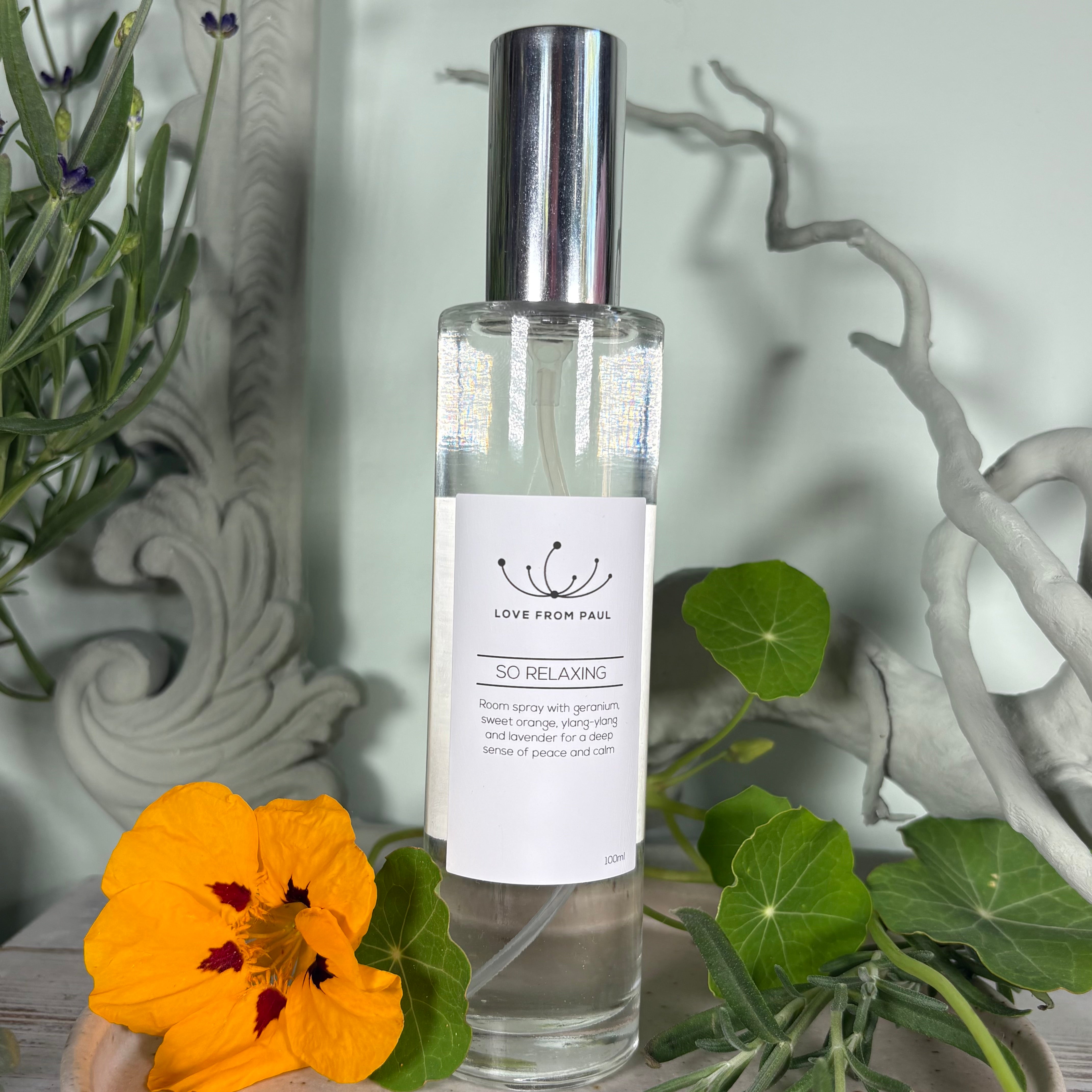 So Relaxing Room Spray 100ml – Love From Paul